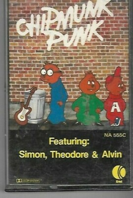 THE CHIPMUNKS : Chipmunk Punk (Audio Cassette Tape) rare | eBay Australia
