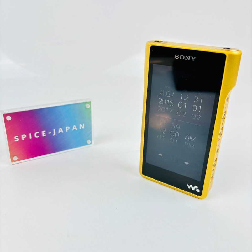 SONY NW-WM1Z NM Digital Hi-Res Audio Player Walkman Gold Limited 256GB ...