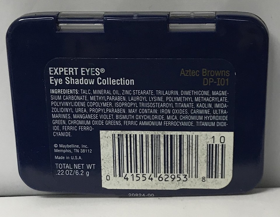 6 Maybelline Expert Eyes Eye Shadow Collection Aztec Browns | eBay