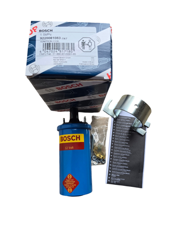 Bosch Super Blue Epoxy Coil 00012 9220081083 VW Bug Bus Ghia Thing 356C ...