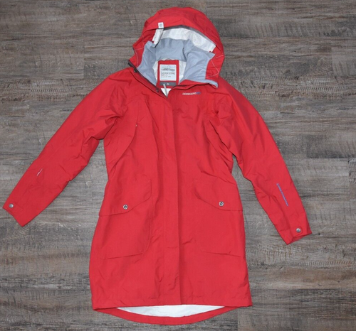 Didriksons Thelma Storm System Parka Womens Coat Red Size 36 | eBay ...