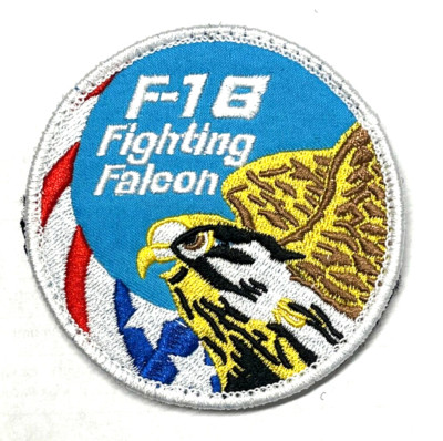 US AIR FORCE F-16 FIGHTING FALCON SWIRL 3" PATCH (AFF) | eBay