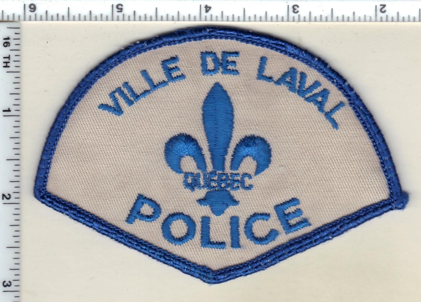 Ville De Laval Police (Quebec, Canada) Shoulder Patch | eBay