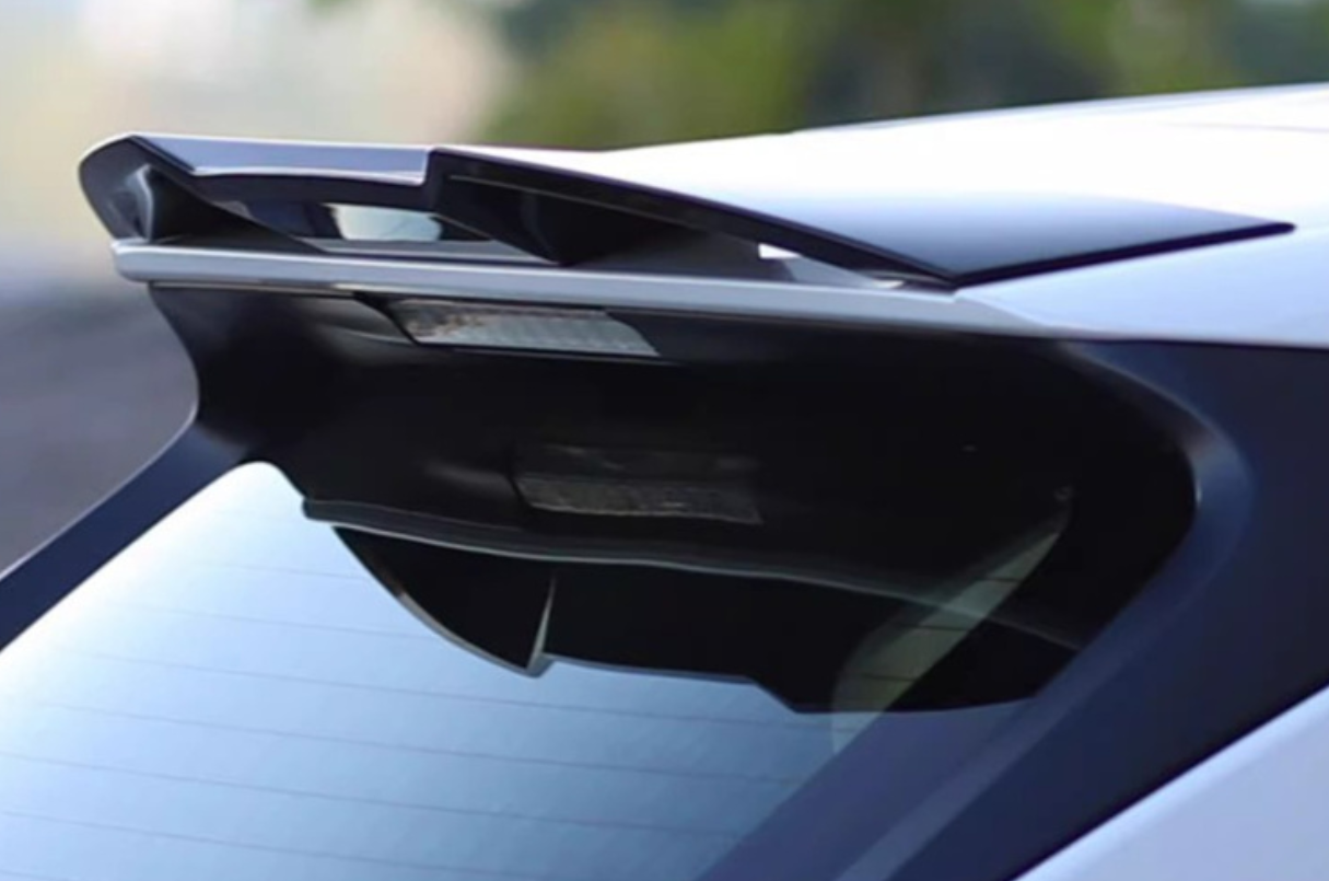 ABS Rear Roof Window Spoiler Wing Lip For 2019-2023 Toyota RAV4 Glossy ...