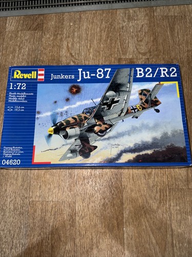 REVELL JUNKERS JU-87 B2/R2 PLASTIC MODEL KIT 1:72 - 04620 New | eBay