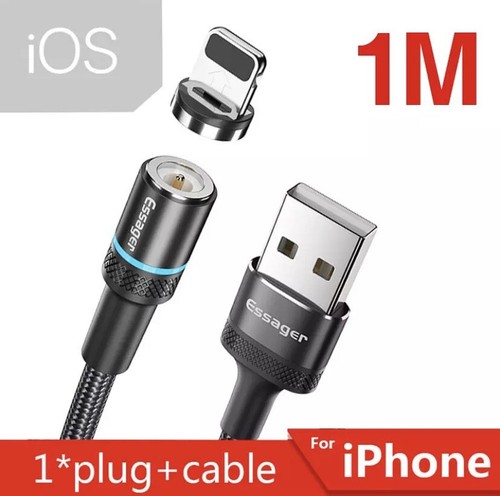 Essager Magnetic Charger Micro USB Fast Charging Cable for iPhone | eBay
