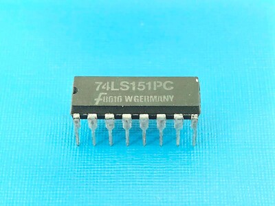 5 x 74LS151PC FAIRCHILD P74LS151N 8-Input Multiplexer DM74LS151N 74151 ...