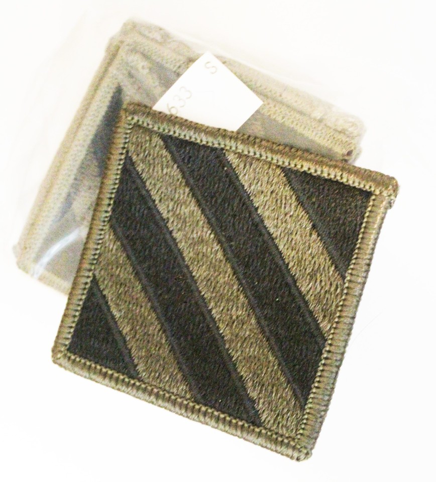 Wholesale Lot of 160 US Army 3rd Infantry Division Subdued Sew-On ...