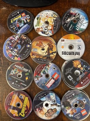 Lot of 100 Playstation 3 (Ps3) Disc Only Game Discs. As-Is Customer ...
