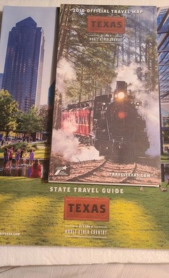 Texas State Travel Guide And Map See Pics And Description | eBay