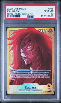 Kalgara OP08-098 Alt Art Leader Two Legends One Piece Card English ...