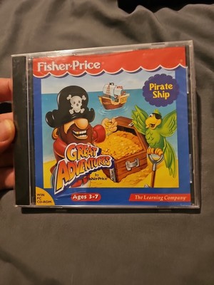 Brand New Fisher Price Great Adventures Pirate Ship Win 95 PC CD-Rom ...