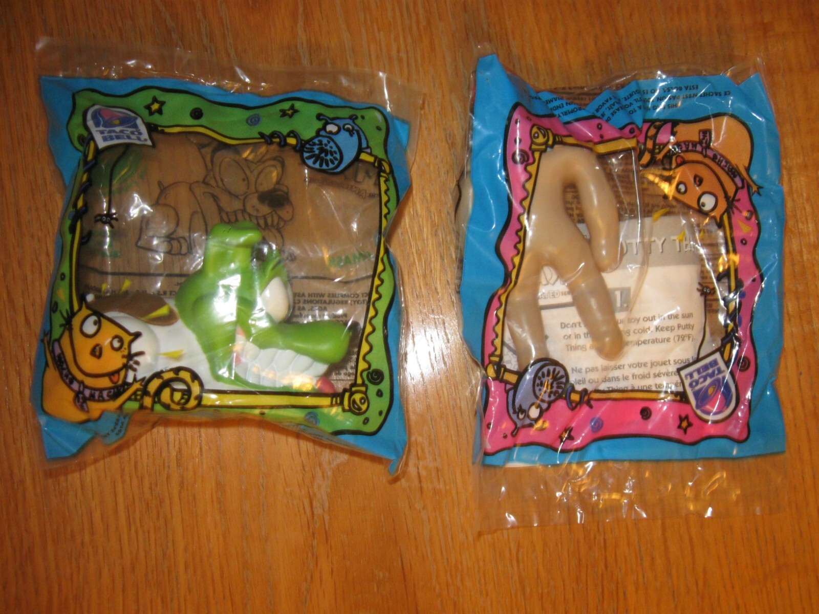 Taco Bell Milo The Dog Putty Thing & Fish Guy | eBay