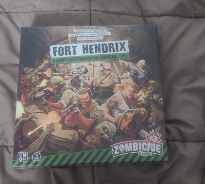 Zombicide 2nd Edition Fort Hendrix Board Game - Military Base - New ...