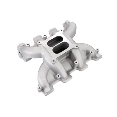 Dokili Dual Plane Carbureted Intake Manifold for G.M LS1 LS2 LS6 Satin ...