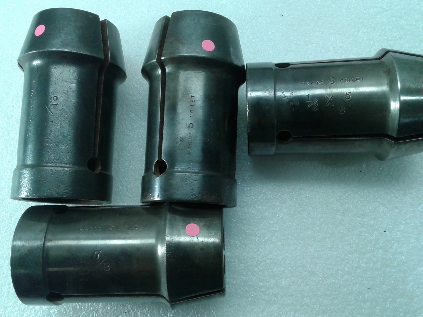 Bardons & Oliver Collets for Turret Lathe, # 5 Lot of 5 | eBay