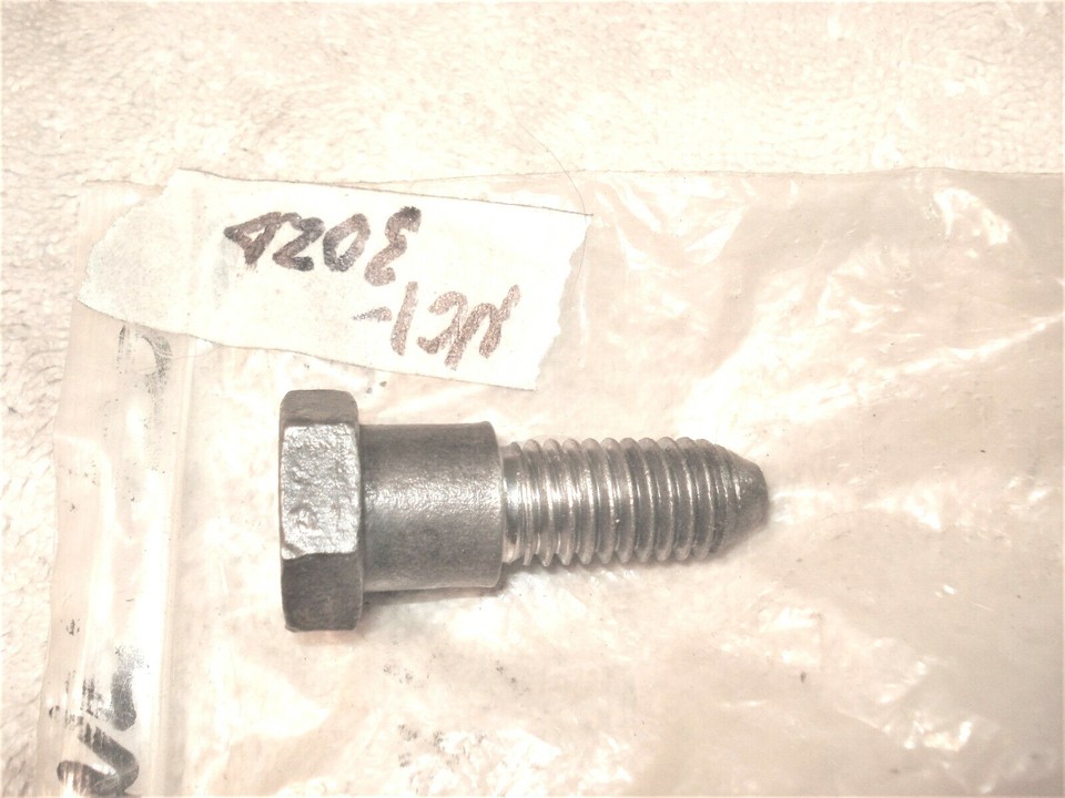 Seat Belt Mount Bolt, Flat Head Hex with Large "O" Stamp. | eBay
