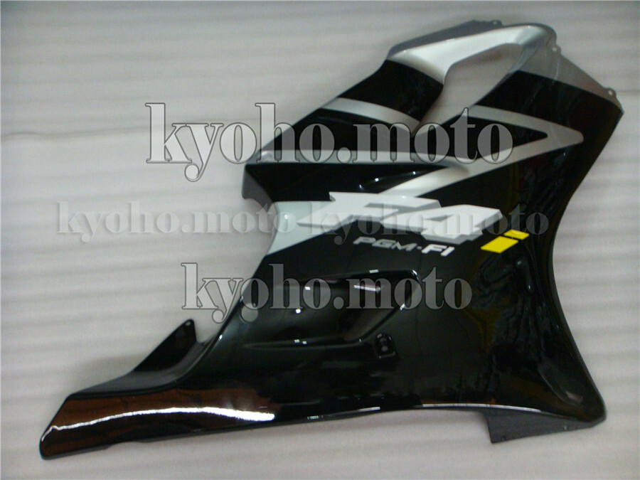 Right Side Fairing Fit for 2004-2007 CBR 600 F4i silver Black Injection ...