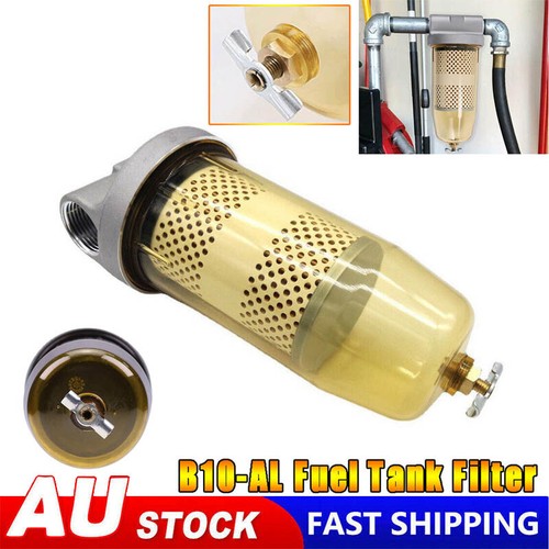 B10-AL Fuel Tank Filter Fuel Water Separator Assembly with PF10 Element ...