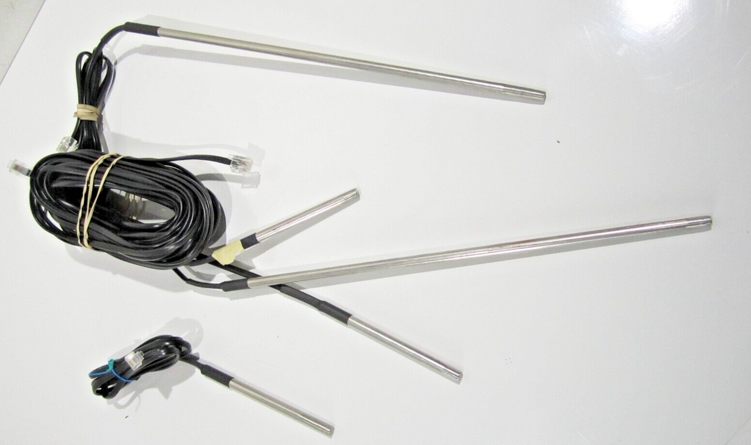Lot of 5 Temperature Sensor Probes w/ RJ11 Type Jacks | eBay