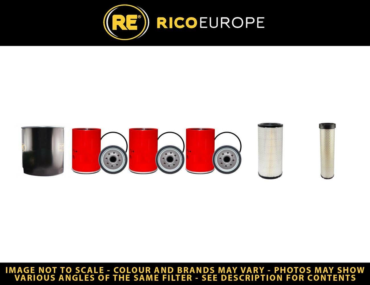 Filter Service Kit Fits MERLO P40.7 (CS) Air Oil Fuel w/Deutz TCD 2012 ...