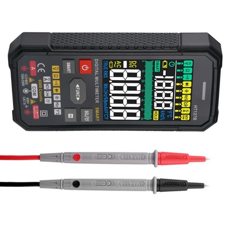 Lightweight Mini Digital Multimeter for Electrical Testing Applications ...
