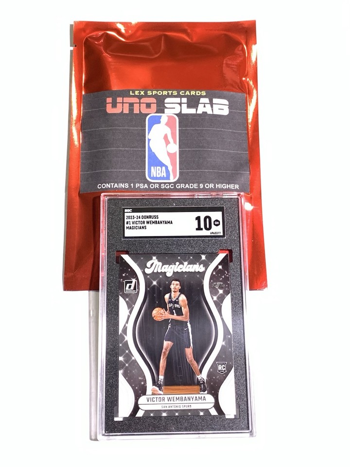 NBA Basketball UNO SLAB MINT PSA or SGC Graded Card 9/10 GRADES FREE ...