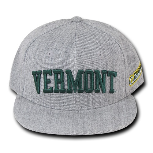 University of Vermont UVM Catamounts NCAA Flat Snapback Baseball Ball ...