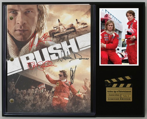 Rush Reproduction Signed Movie Script Wood Plaque Display | eBay