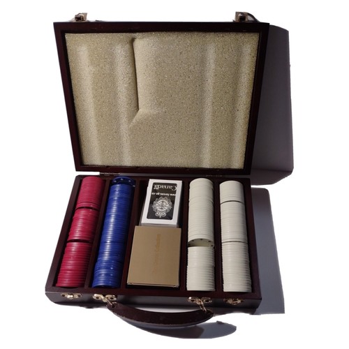 Cardinal Poker Set Solid Wooden Case 400 Chips | eBay