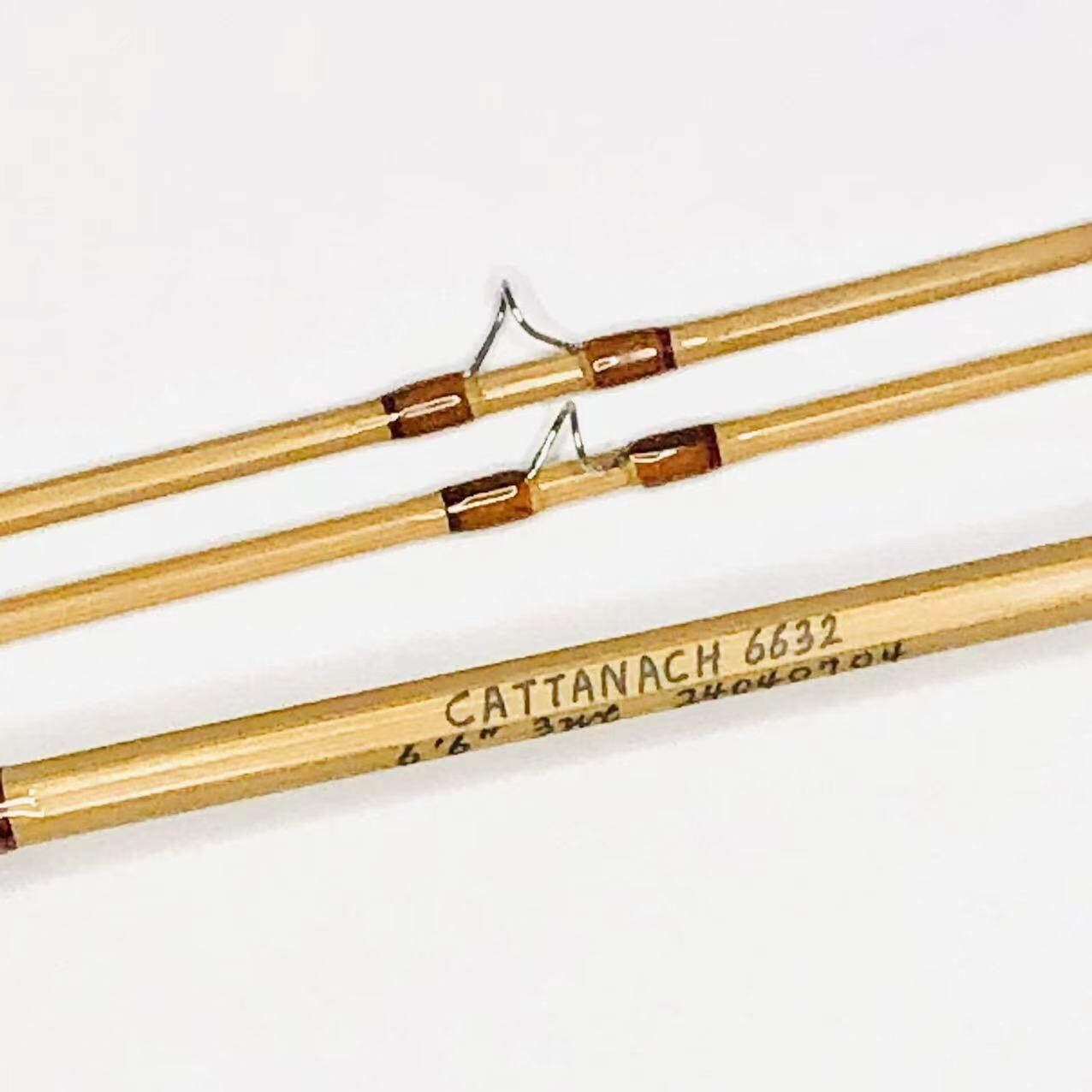 CATTANACH Bamboo Fly Rods 6'6" 3 wt/Famous Taper/Eco-Friendly Fly ...