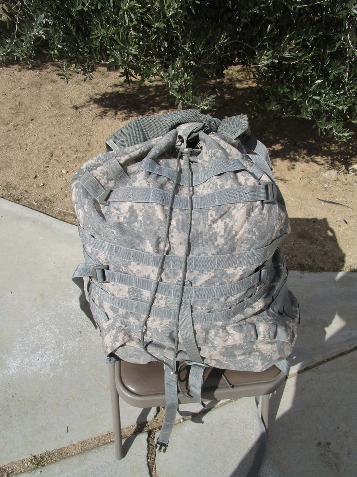 Lot of 3 US Military Surplus Large Field Ruck Sack NSN 8465-01-524-5285 ...