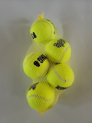 Kong SqeakairDog Tennis Balls Gentle On Teeth And Gums Good For ...
