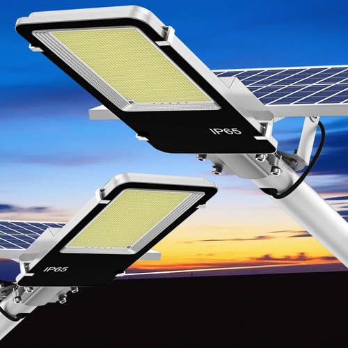 Solar Street Lights 2000W Watts Solar Flood Light Dusk to Dawn 48H Ship ...