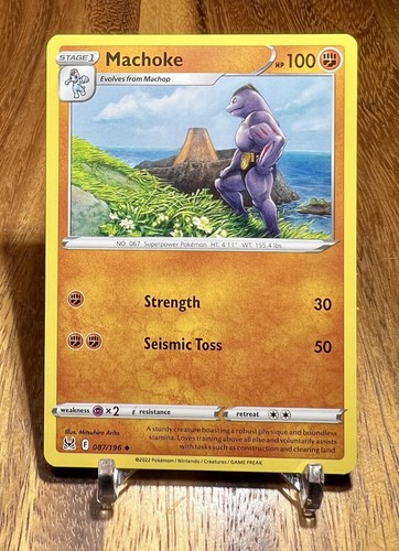 Machoke 087/196 Non Holo Lost Origin Pokemon Card NM | eBay