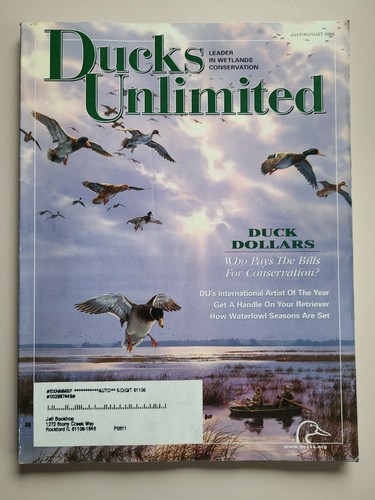 Ducks Unlimited Magazine July August 2005 Wetlands Conservation ...
