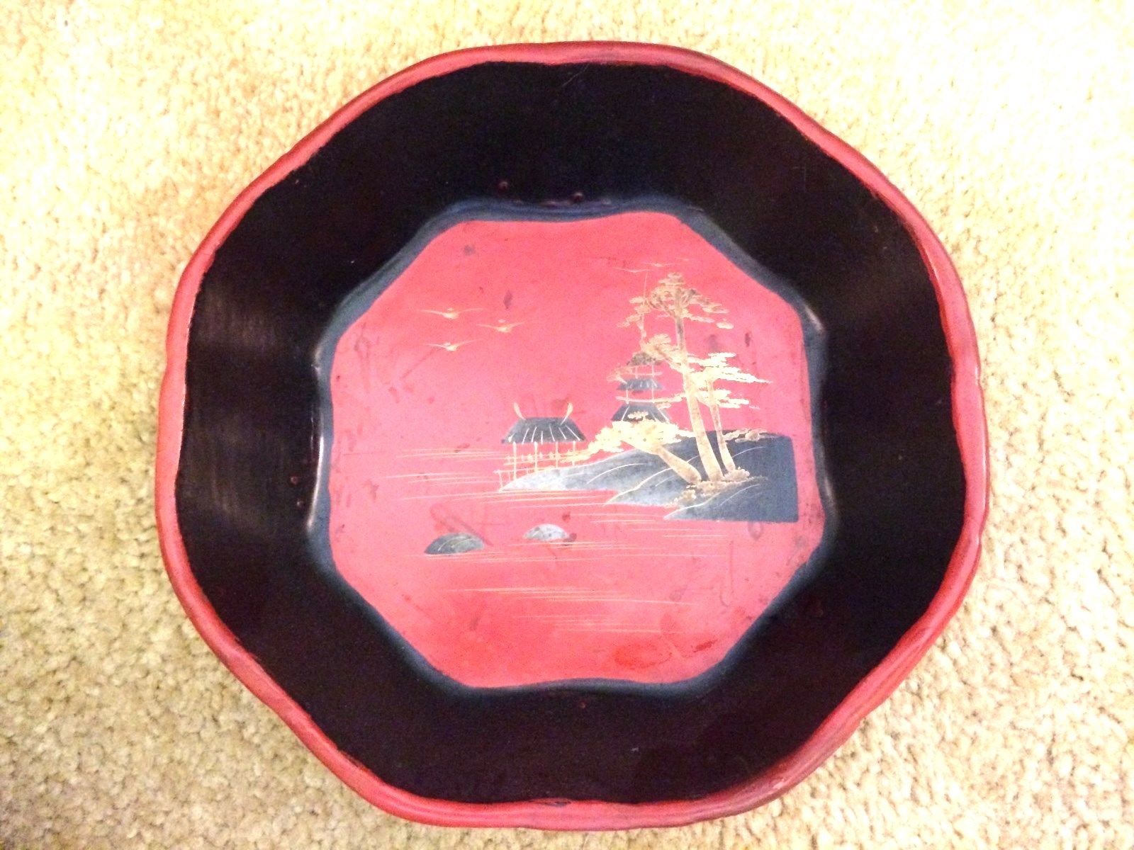 Japanese Lacquer bowl | eBay