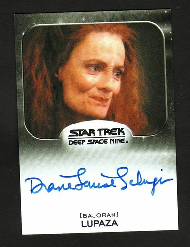 2014 STAR TREK ALIENS AUTOGRAPH CARD DIANE SALINGER LUPAZA | eBay