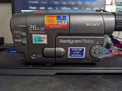 Sony Handycam Vision CCD-TRV22 Video 8 Camcorder Recorder 26 For PARTS ...