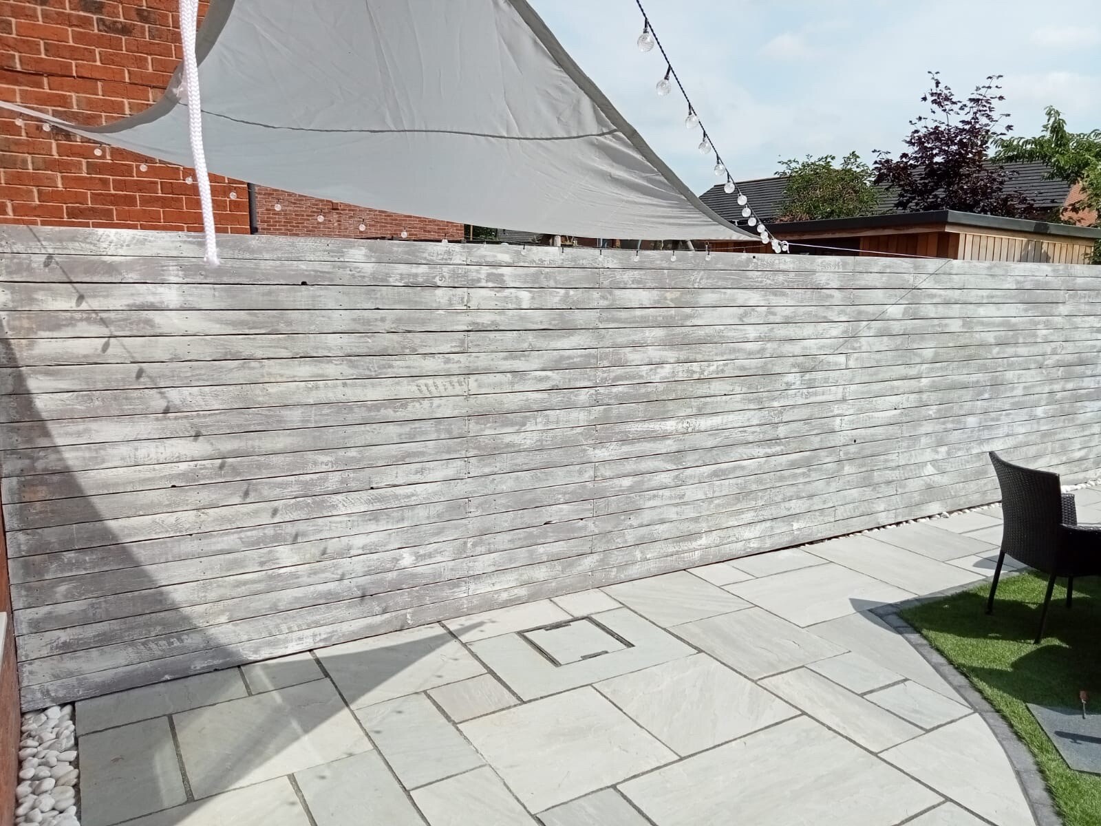 1sqm Washed Grey Timber Cladding | Sanded | Kiln Dried New Timber | DIY | | eBay UK