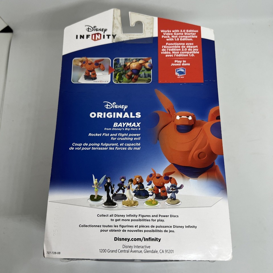 🎮📀Disney Infinity: Disney Originals 2.0 Edition BayMax Figure Brand New ...