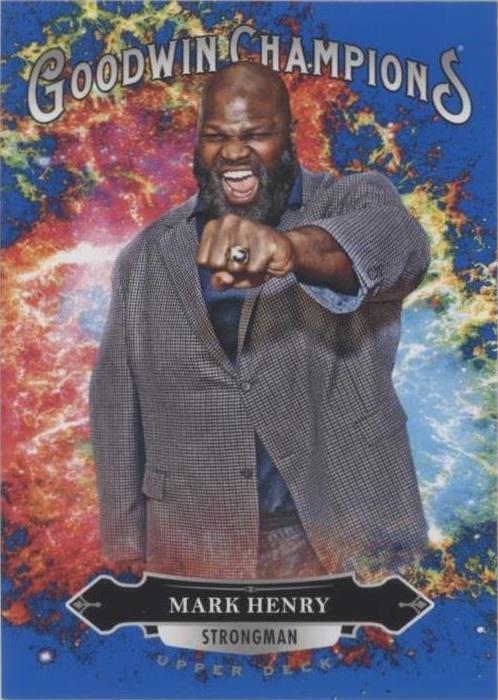 2020 Upper Deck Goodwin Champions - Splash of Color Mark Henry #137 ...