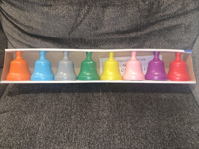 Trophy Grover 4766 Swiss Melodee Colored Musical Bells Set Instrument ...