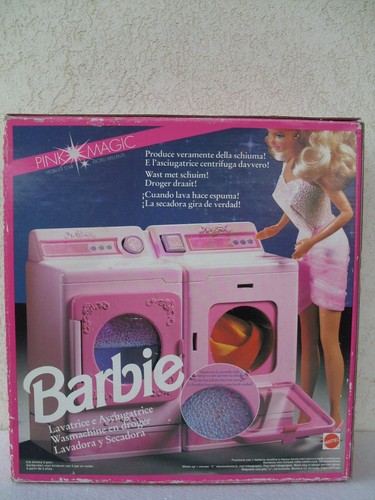 barbie lavatrice asciugatrice washer dryer lavadora waschmaschine 1991 ...