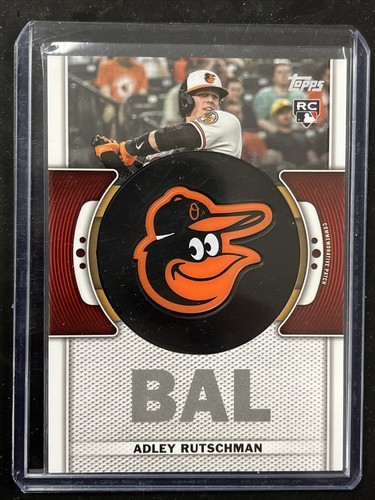 2023 Topps Adley Rutschman RC Commemorative Team Logo Patch Relic Card ...
