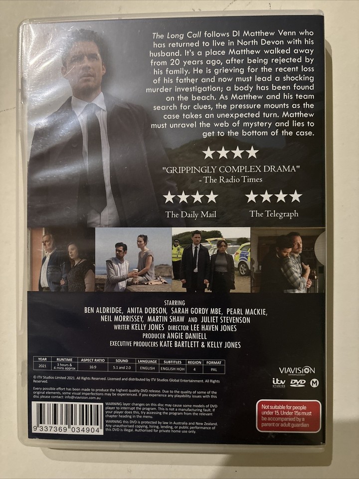The Long Call Series 1 - Region 4 DVD - Ben Aldridge - ITV UK ...