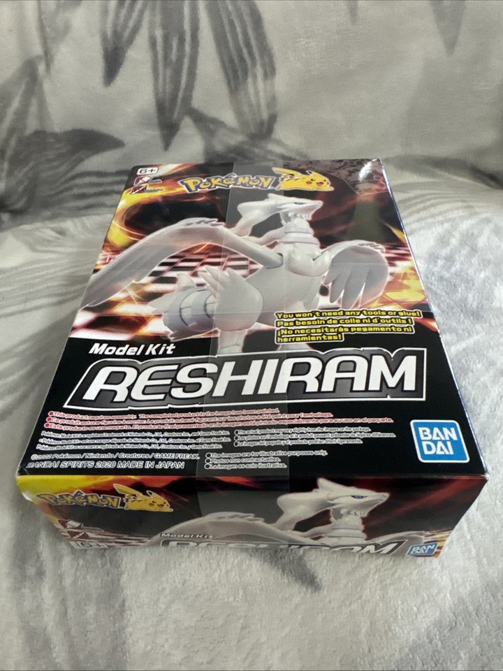 Bandai Pokemon Plamo 13 Select Series Collection Reshiram Figure Model ...