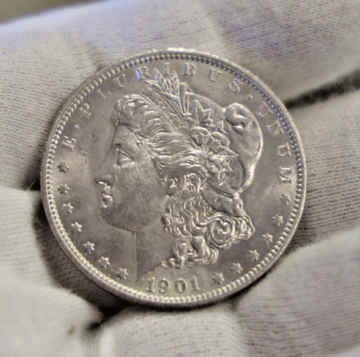 1901 O US Morgan Silver Dollar $1 AU + | eBay