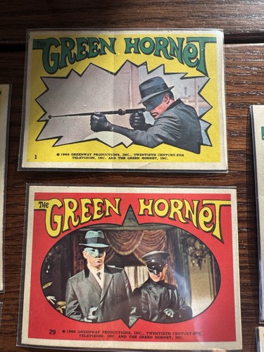 1966 Topps Vintage Green Hornet Stickers Lot | eBay