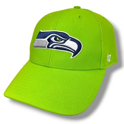 Seattle Seahawks '47 Brand Neon Green Adjustable NFL Hat Cap | eBay